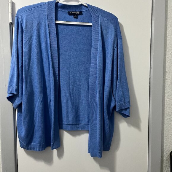 Chadwicks of Boston | Sweaters | Womens Mediumlight Blue Shrug From ...